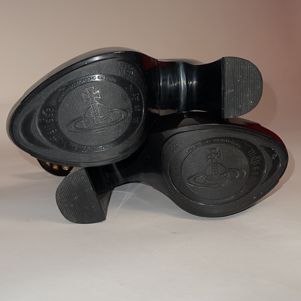 Vivienne Westwood Melissa Hight Hells Black It38 - Gem